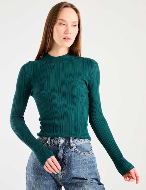 Suéter Hugo cuello alto para mujer 1